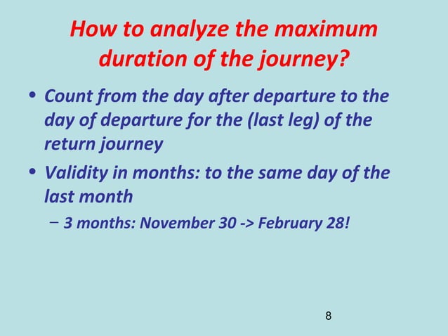 Special Fares Calculation | PPT