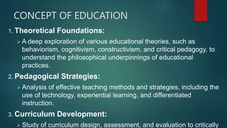 definition and concept of education special problems in education | PPT