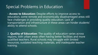 definition and concept of education special problems in education | PPT