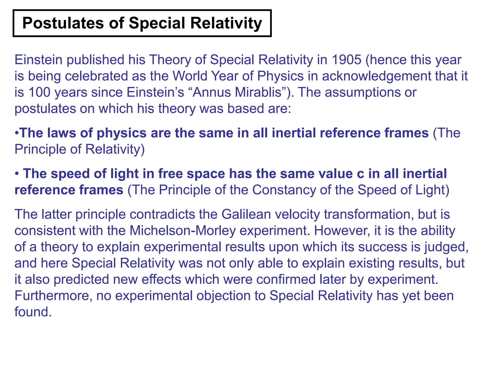 Special theory of -Relativity presentation.ppt