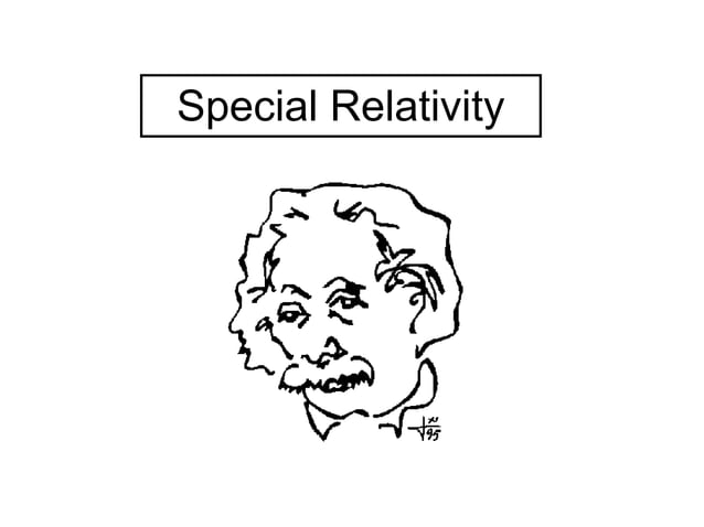 Special theory of -Relativity presentation.ppt