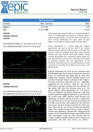 Special report-19-nov-2018-epic-research | PDF