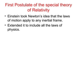 Special Theory Of Relativity | PPT