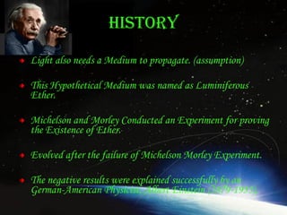 Special Theory Of Relativity | PPT