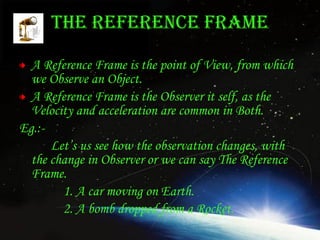 Special Theory Of Relativity | PPT