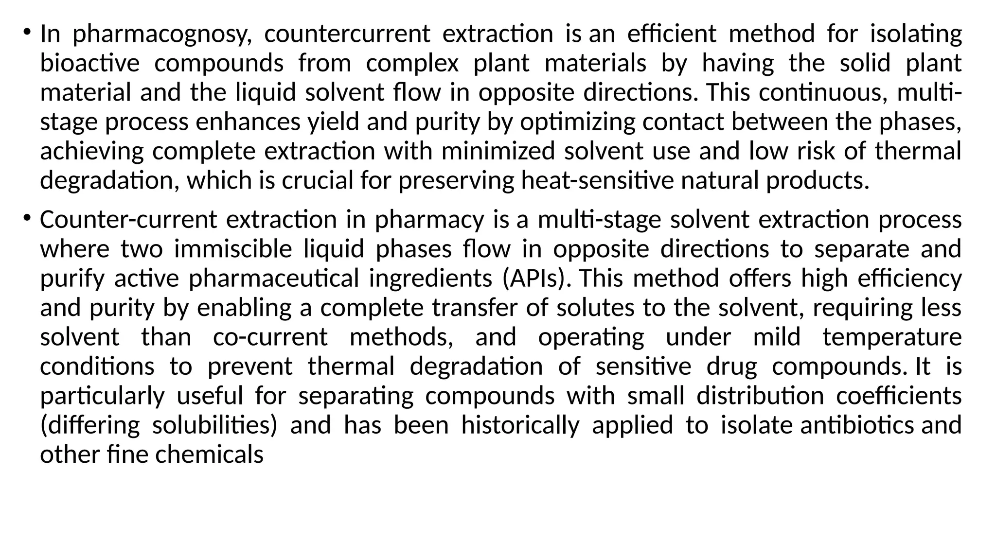 SPECIAL APPLICATIONS OF EXTRACTION TECHNIQUES | PPTX