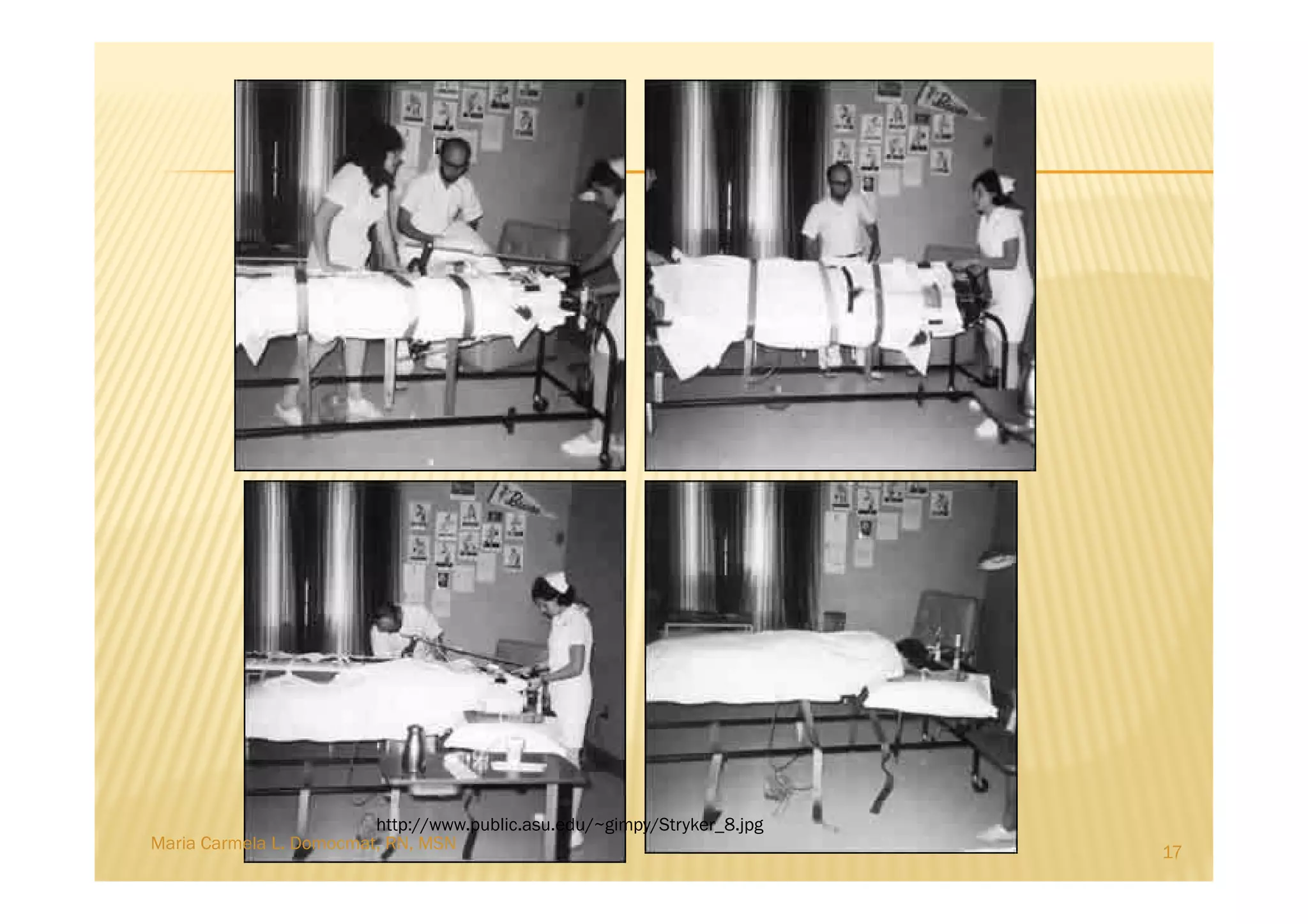 Special beds for positioning client | PDF