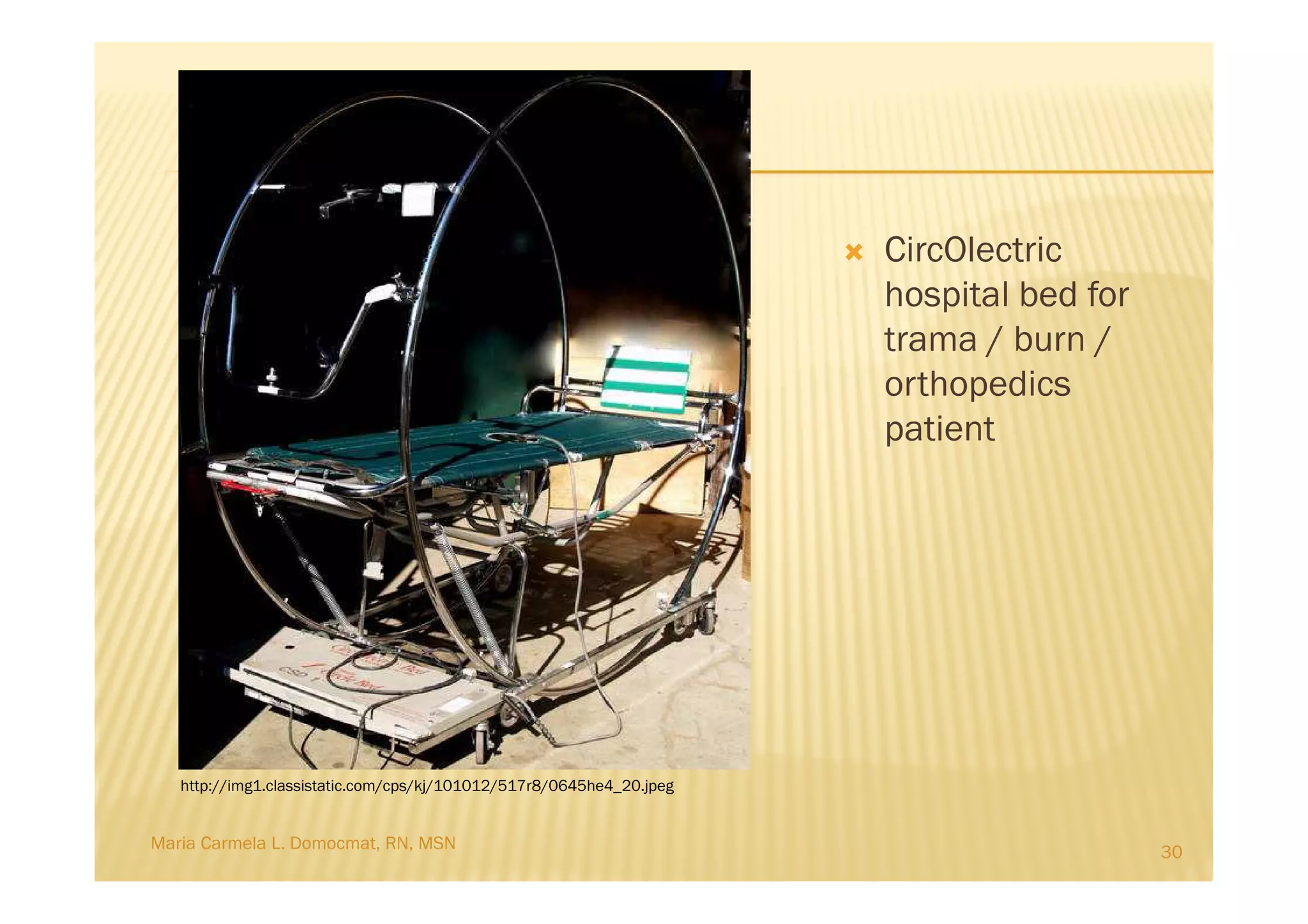 Special beds for positioning client | PDF