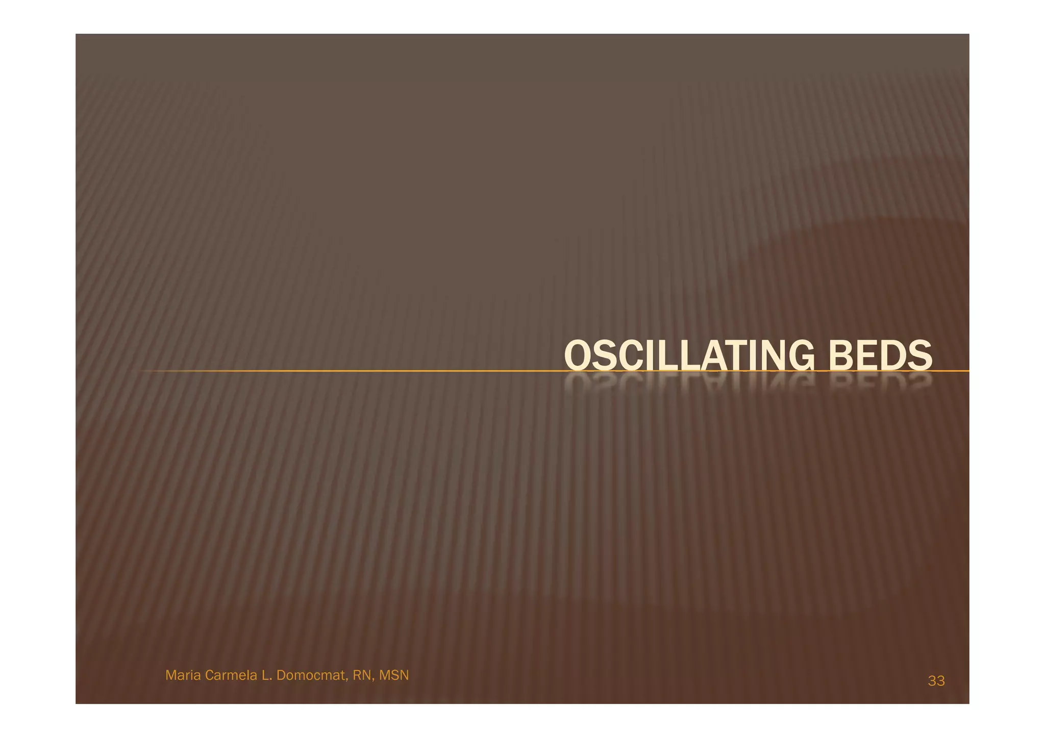 Special beds for positioning client | PDF