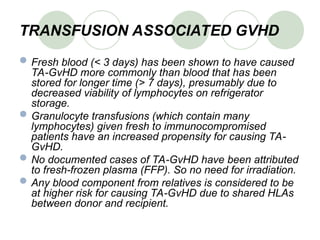 Special blood requirements to patients Final.ppt
