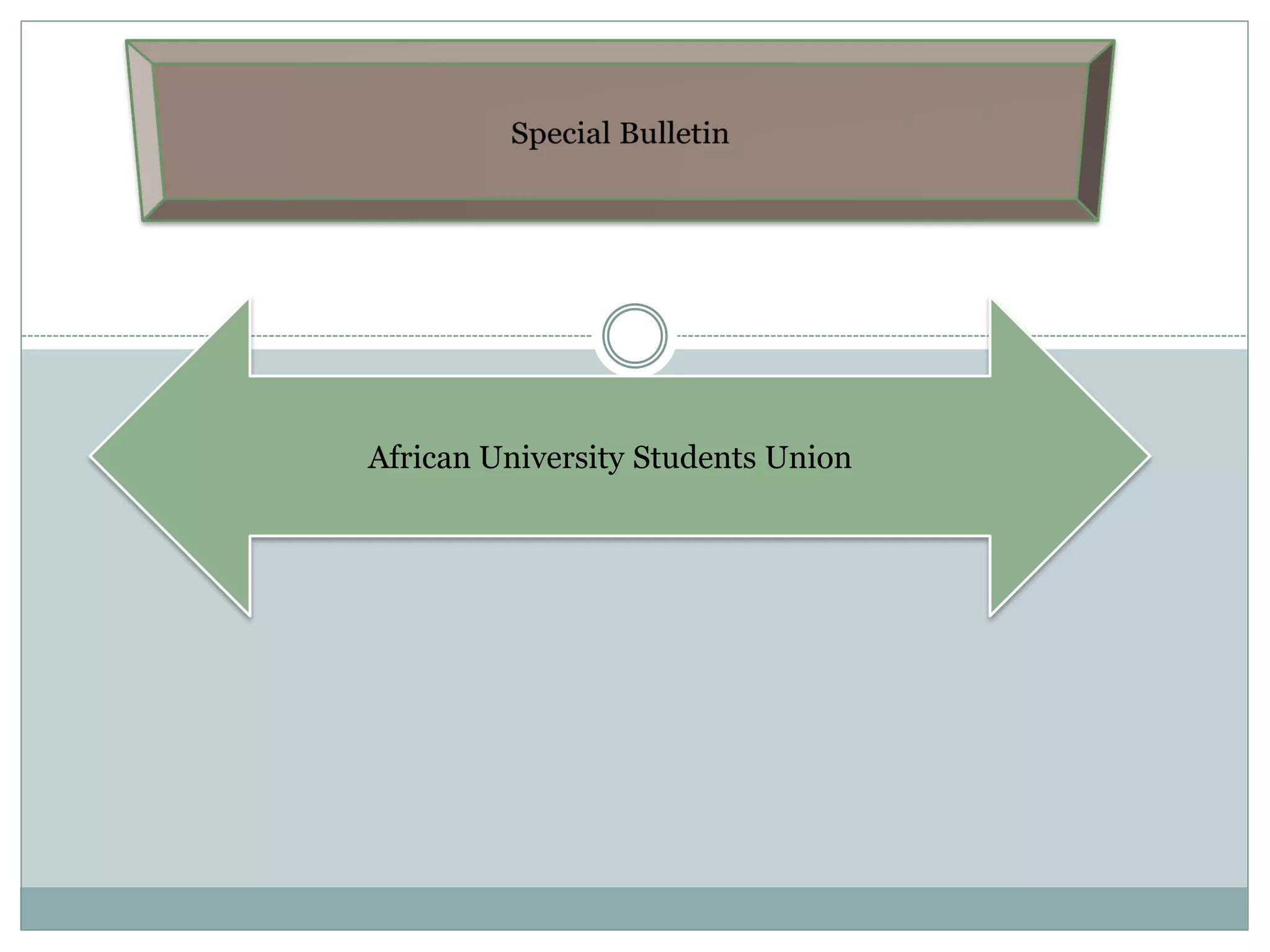 Special Bulletin | PPT