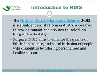 Special Care Australia ndis ppt.pptx