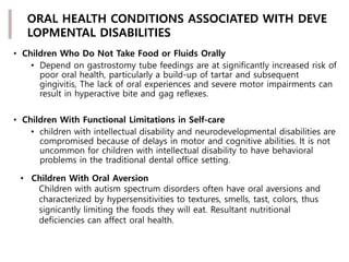 Special care treatment in dentistry | PPTX