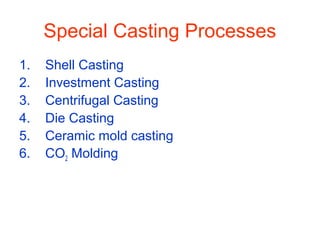 Special casting Techniques | PPT