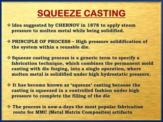 Special casting process | PPTX