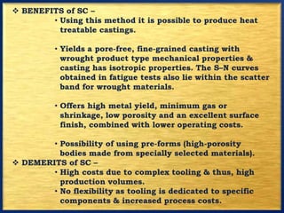 Special casting process | PPT