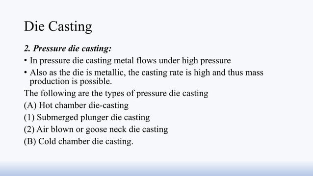 Special Casting Processes.pptx | Science