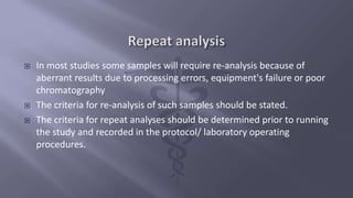 Special concerns in bioavaliblity and bioeqvivalence | PPTX