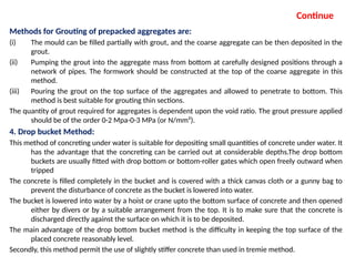 Special types of concrete and operations | PPT