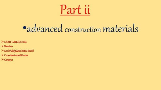 Special concrete and advanced construction materials | PPTX | Civil Engineering Industry ...