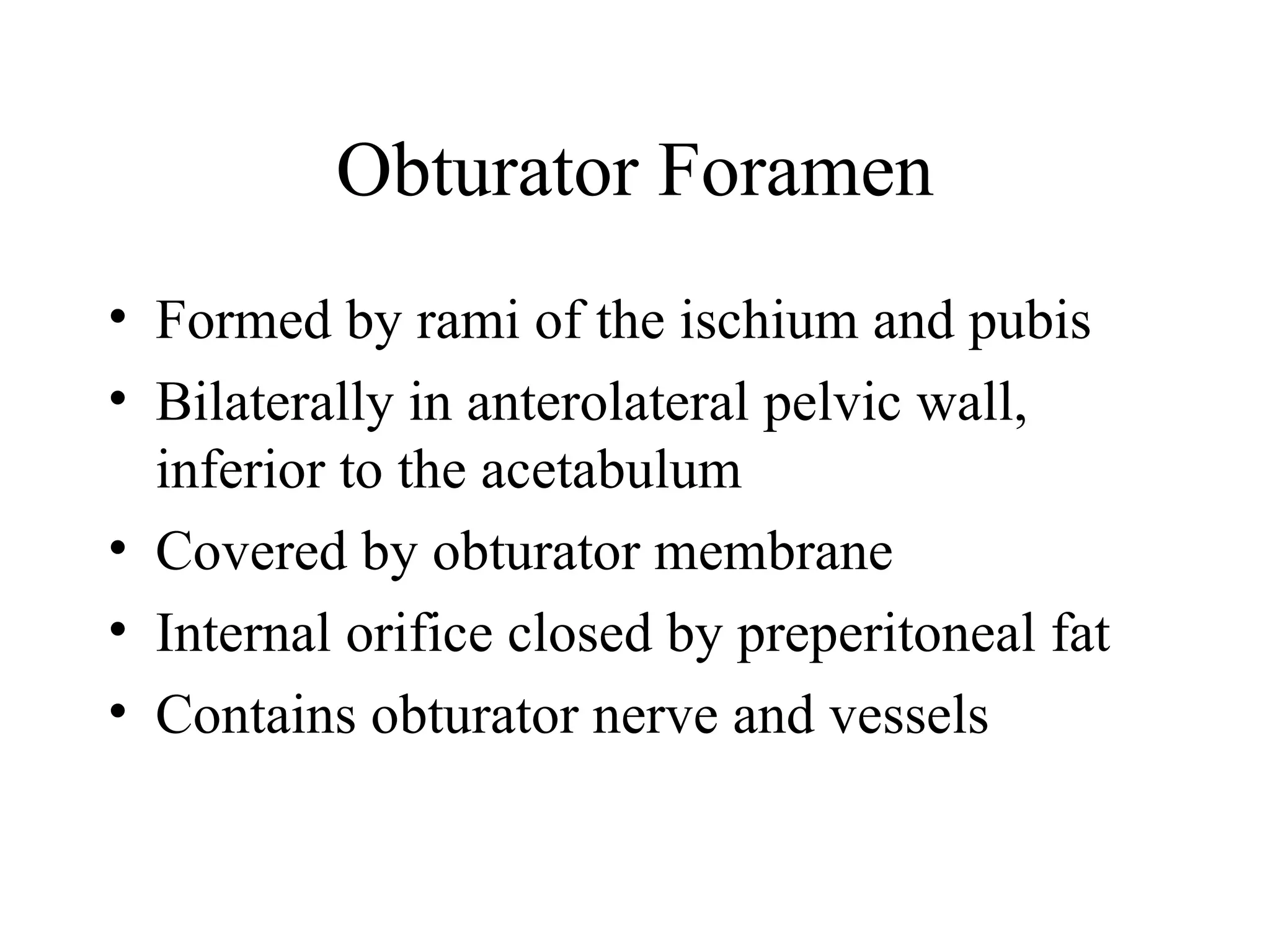 Special Considerations: Obturator, Femoral and Scrotal Hernias | PPT