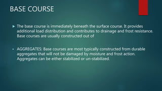 Construction of flexible pavement in brief. | PPTX