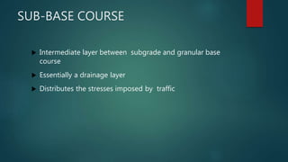 Construction of flexible pavement in brief | PPT