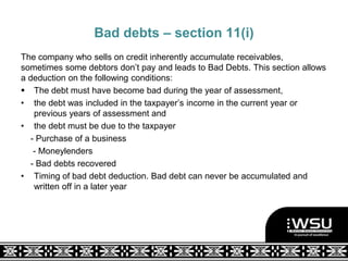 Special deduction.ppt
