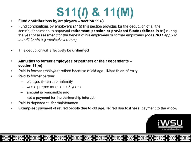 Special deduction.ppt