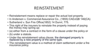 SPECIAL DOCTRINES.pptx | Home Insurance | Insurance