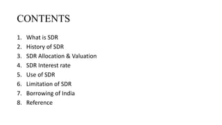 Special Drawing Rights By Gajjar Meet | PPTX