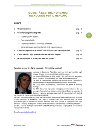Speciale mobilità-elettrica-urbana qualenergia-nov2013 | PDF