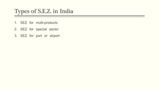 Special economic zone | PPTX