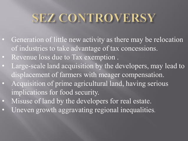 Special economic zones | PPT