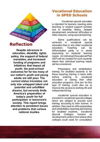 Special ed curriculum reflection | DOCX
