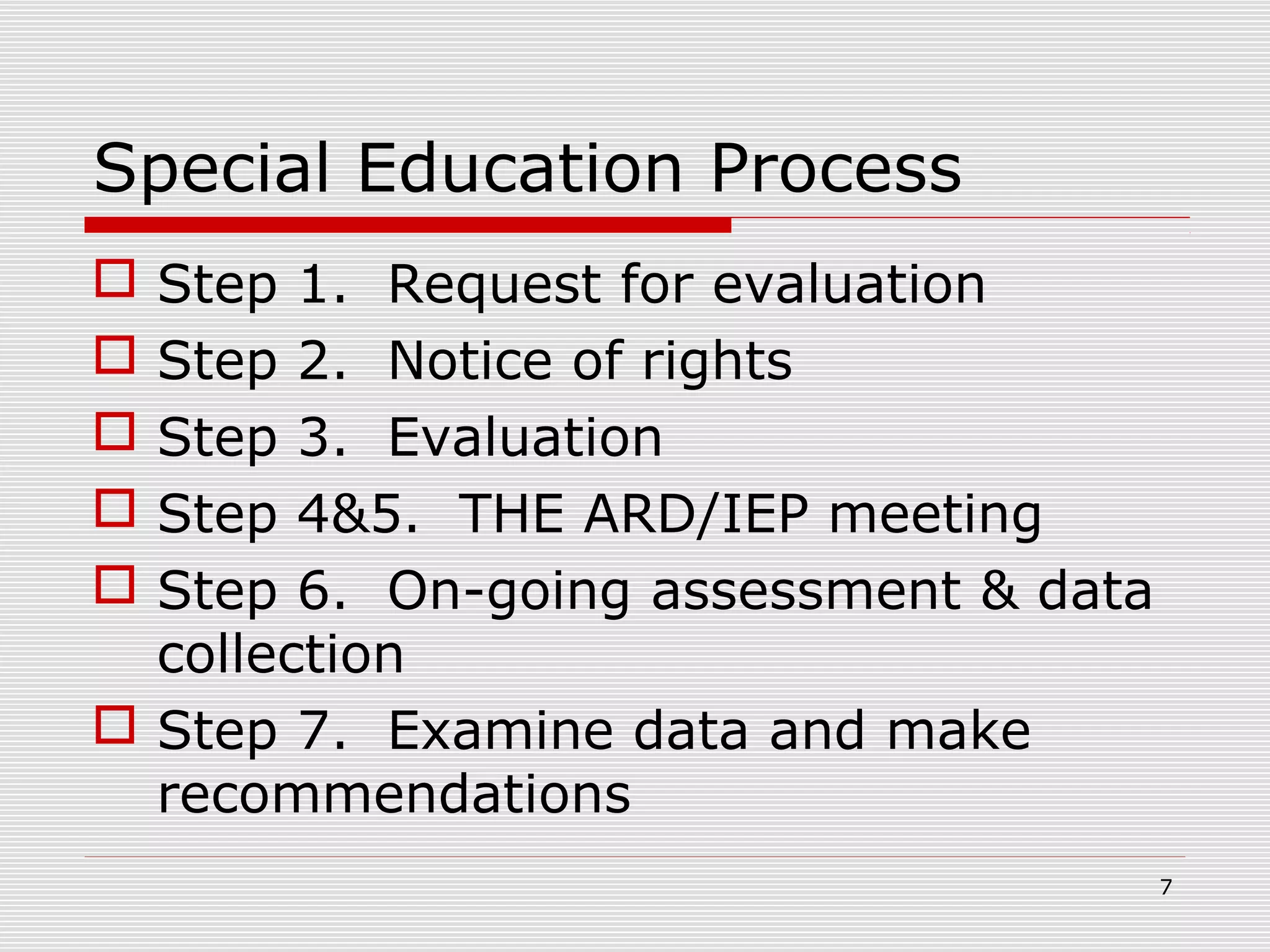 Special education 101 | PPT