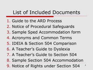 Special education 101 | PPT