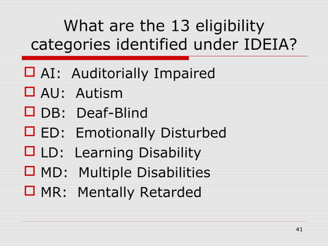 Special education 101 | PPT | Special Needs Kids | Parenting