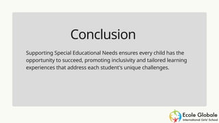 Special Educational Needs Definition, Types, Needs…. .pptx