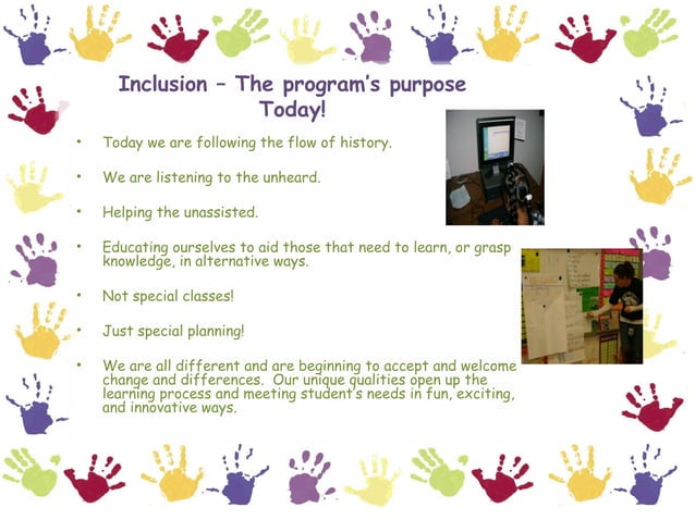 Special education and inclusion | PPT