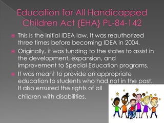 Special education in an era of inclusion and | PPTX