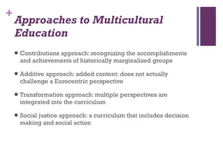 Special Education: Preservice Educators and Cultural Diversity | PPT