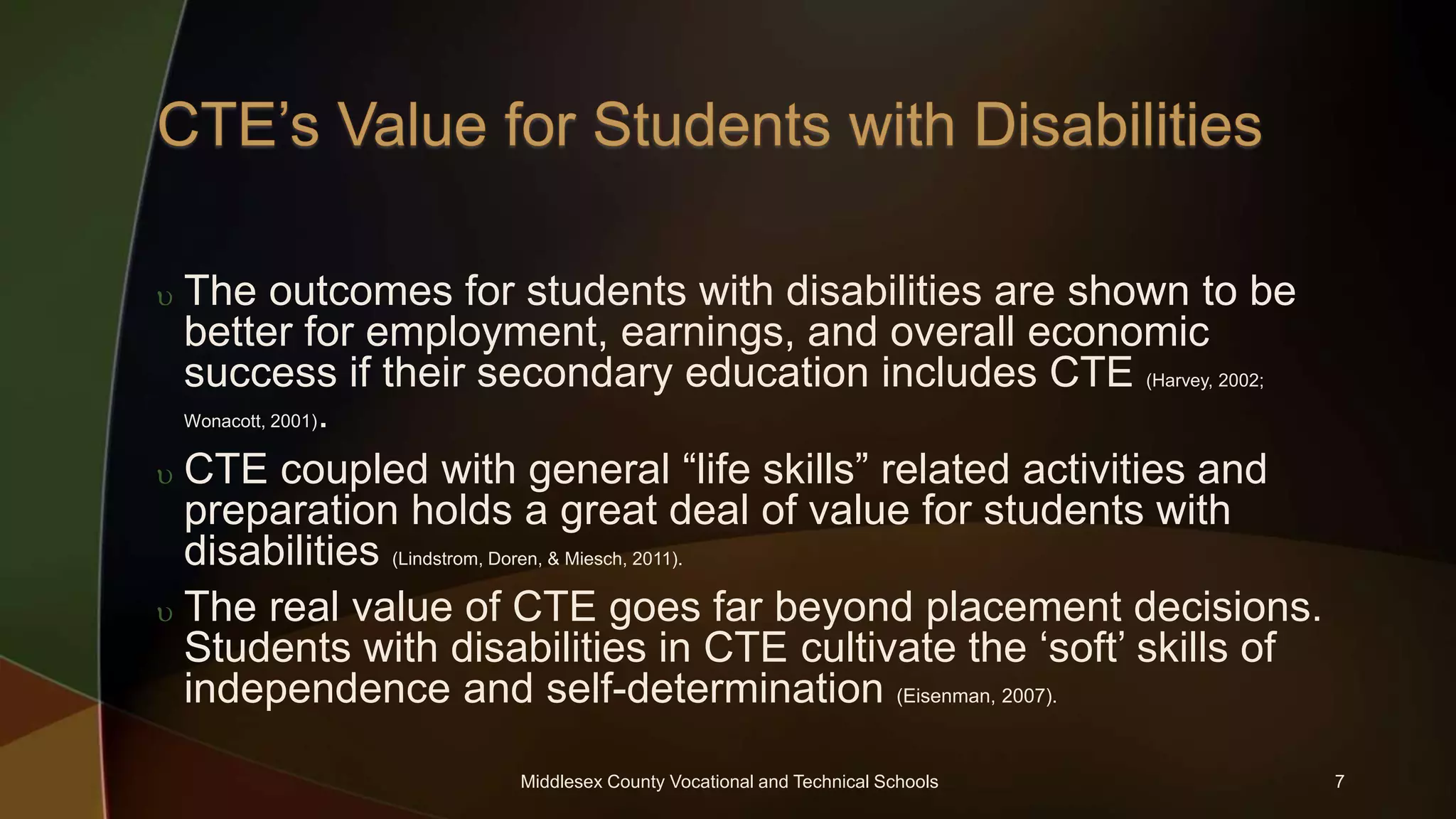 CTE and Special Education.potx