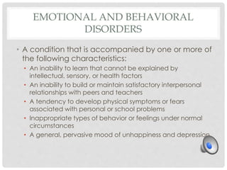 Special education presentation (1) | PPTX