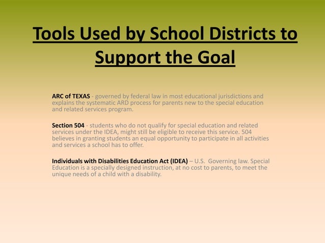 Special education presentation letty and vanessa | PPTX | Special Needs ...