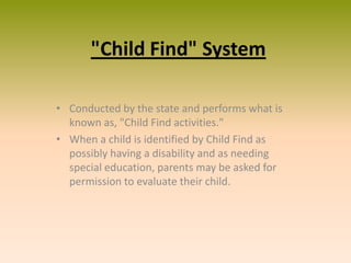 Special education presentation letty and vanessa | PPTX | Special Needs ...