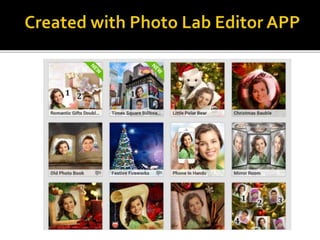 Visual Gallery of Special Effects APPS | PPTX | Books and Literature