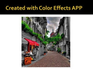 Visual Gallery of Special Effects APPS | PPTX | Books and Literature
