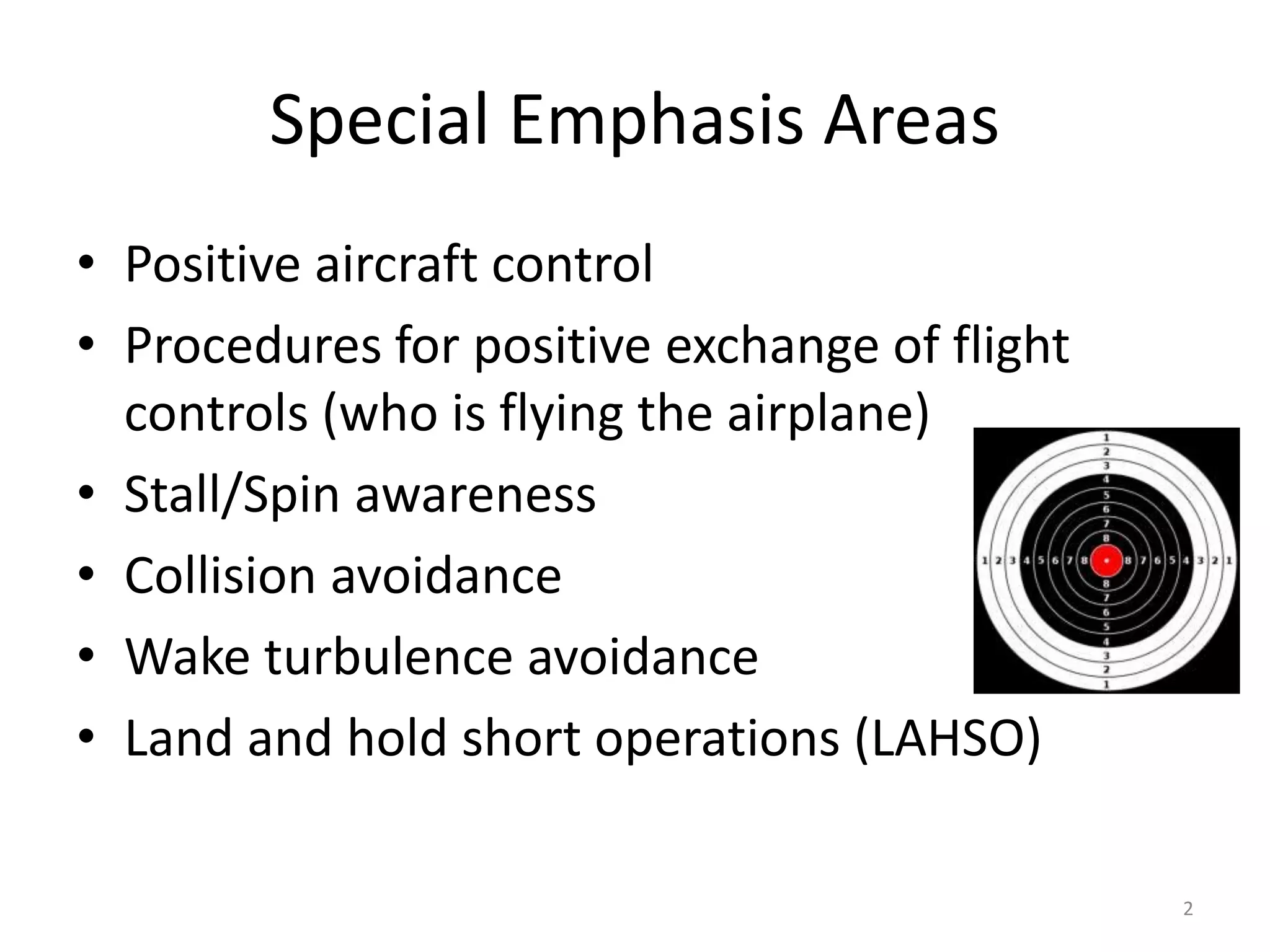 Special emphasis areas | PPTX