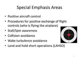 Special emphasis areas | PPTX